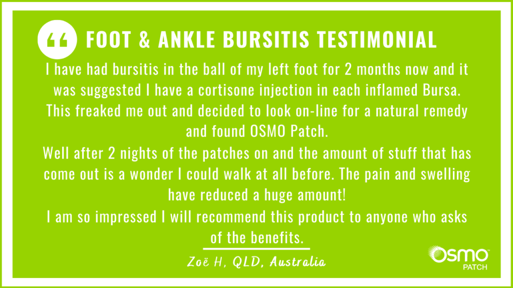 Customer Reviews and Testimonials for Foot & Ankle Bursitis Treatment ...