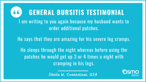 Customer Reviews and Testimonials for General Bursitis Treatment with ...