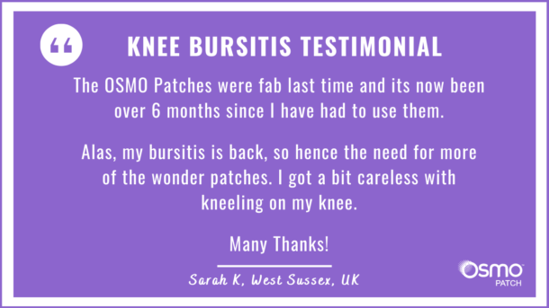 Customer Reviews and Testimonials for Knee Bursitis Treatment with the ...